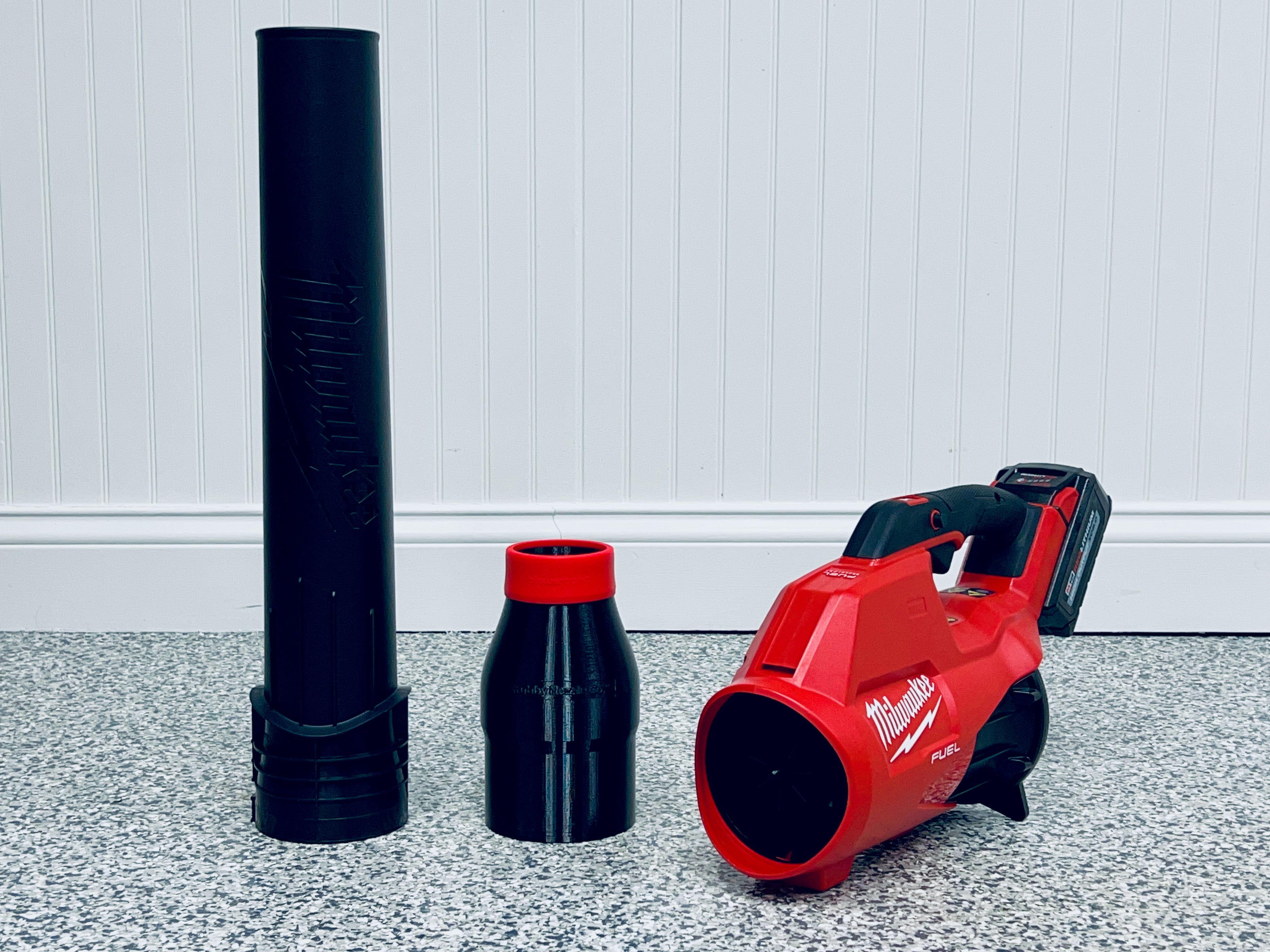 STUBBY™ Car Drying Nozzle for Milwaukee M18 FUEL Single Battery Leaf B ...