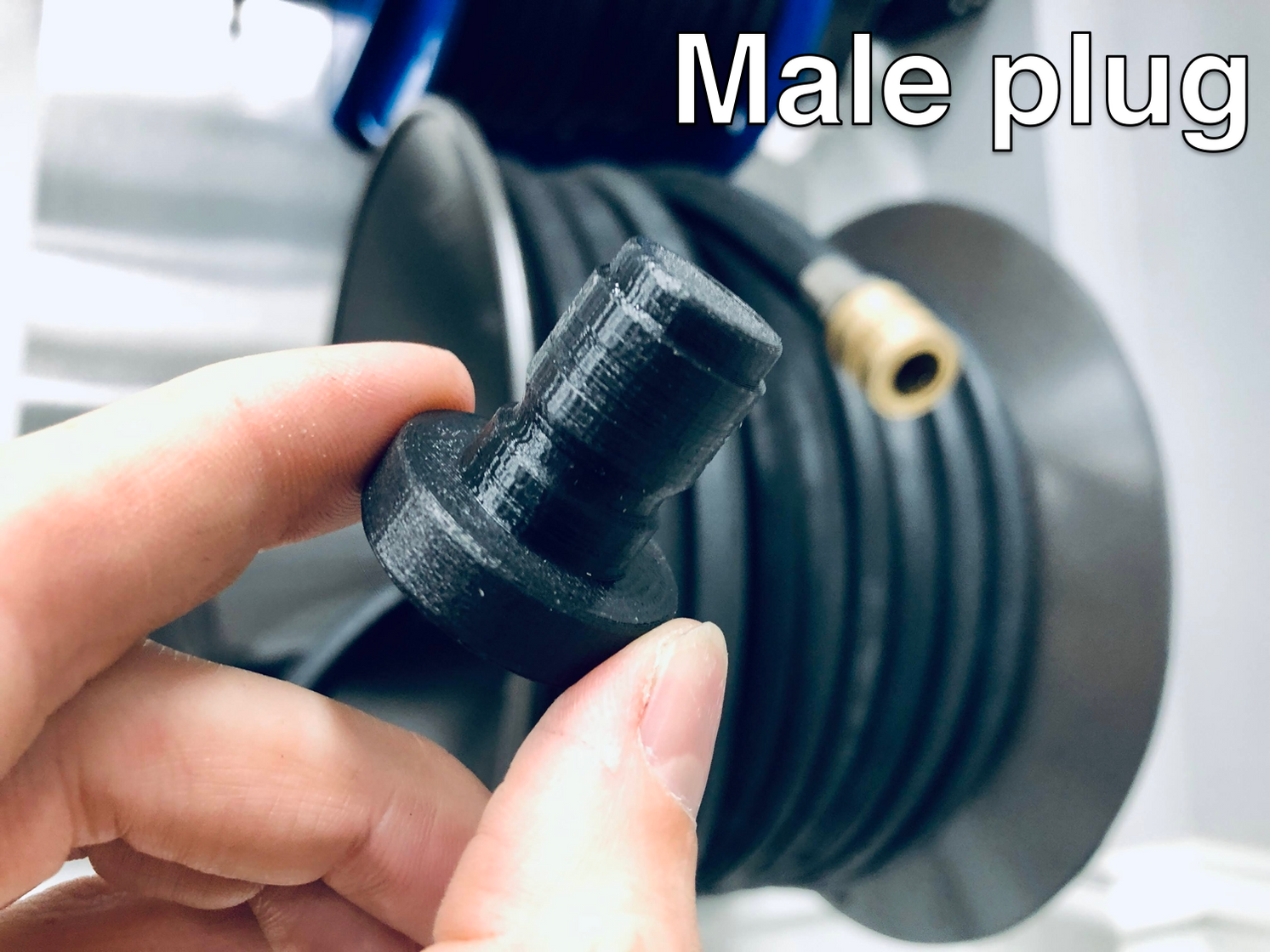 DribbleStopper Plug for Pressure Washer & Garden Hose Quick Disconnect ...